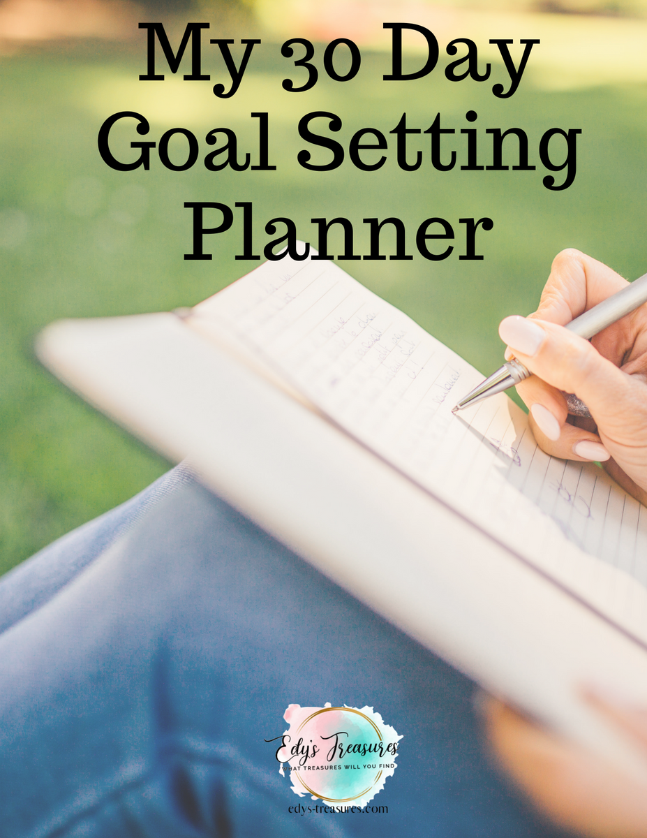My 30-Day Goal Setting Planner – Edy's Treasures